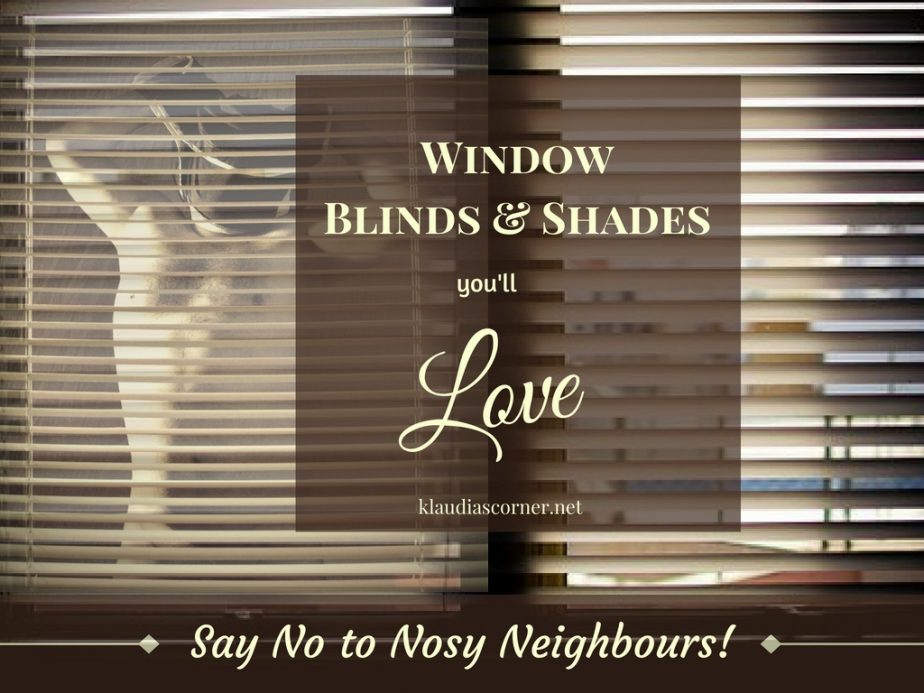 Window Blinds and Shades You'll Love - Say No to nosy Neighbours