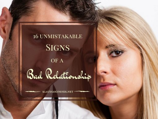 Signs Of A Bad Relationship - How To Know When To Break Up | Klaudia's ...