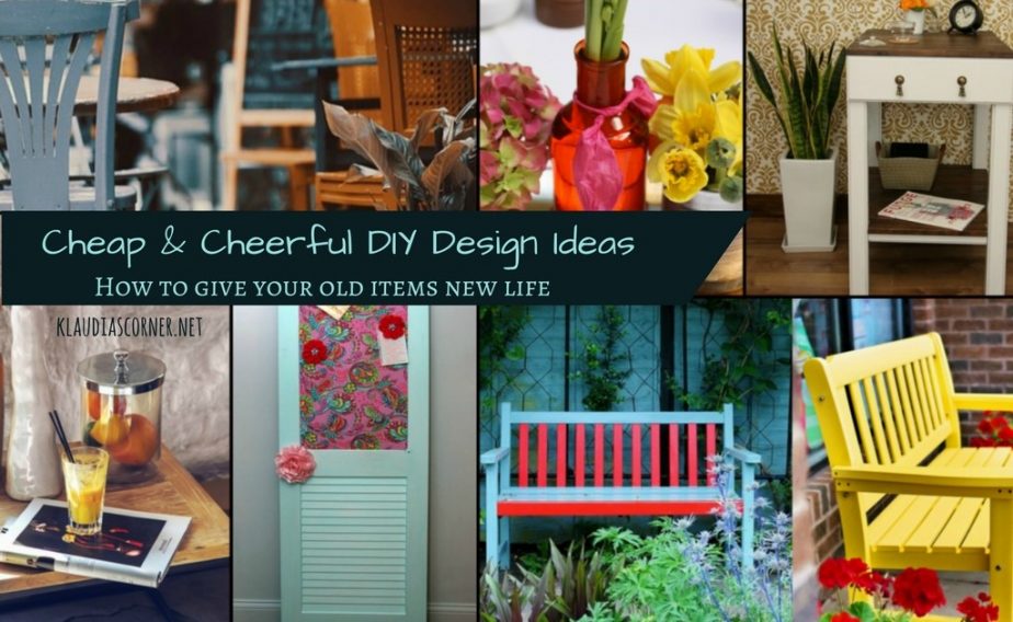 DIY Design Ideas - How To Give Your Old Items New Life | Klaudia's Corner