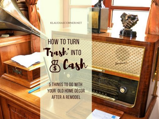 How To Make Cash From 'Trash' - 5 Things to Do | Klaudia's Corner