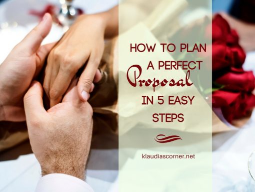 The Perfect Proposal in 5 Easy Steps - klaudiascorner.net | Klaudia's ...