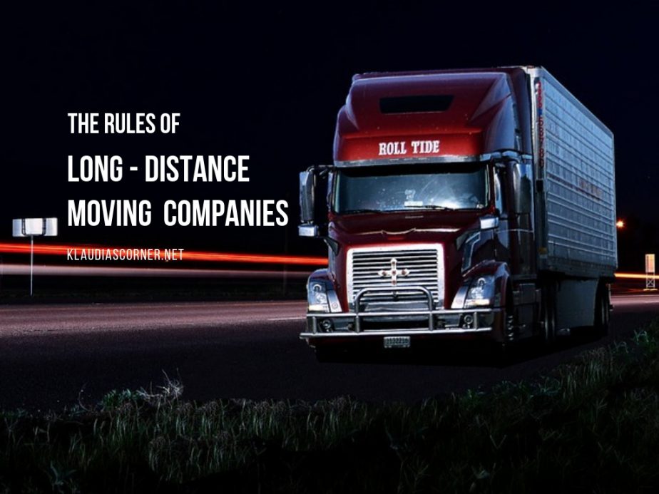 Get Familiar With The Rules Of Long Distance Moving Companies
